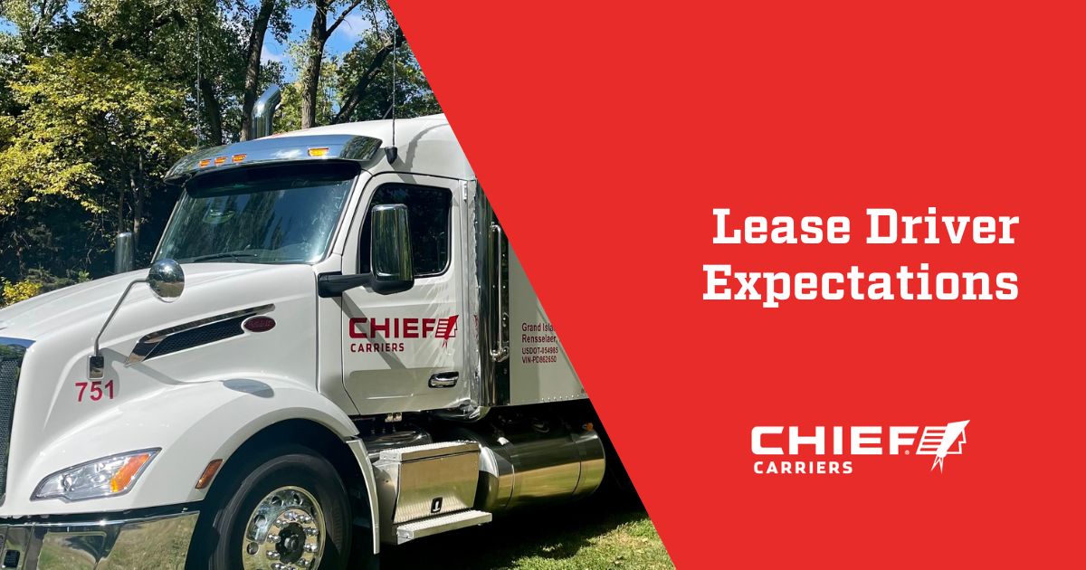 Carriers Expectations for Lease Driver - Chief Carriers